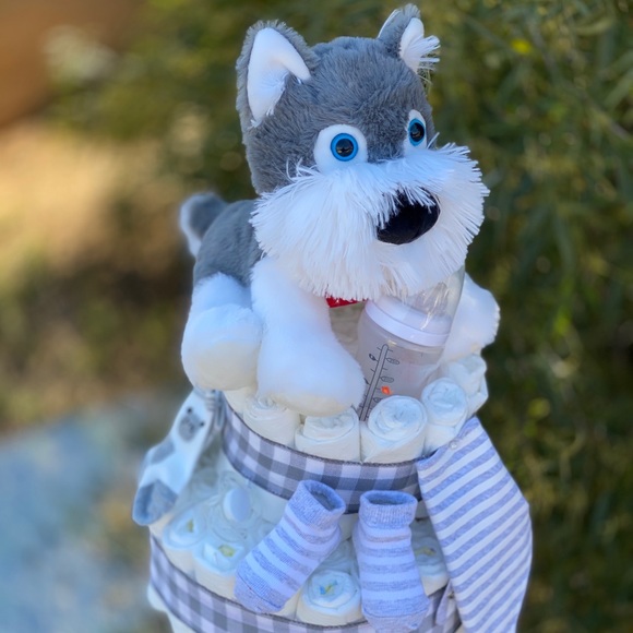 Pampers | Accessories | Puppy Diaper Cake Dog Diaper Cake | Poshmark